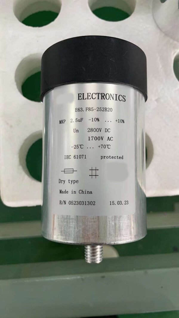 7500V 118UF IEC 61071 Dry Type Self Healing Low Voltage Shunt Capacitor ...